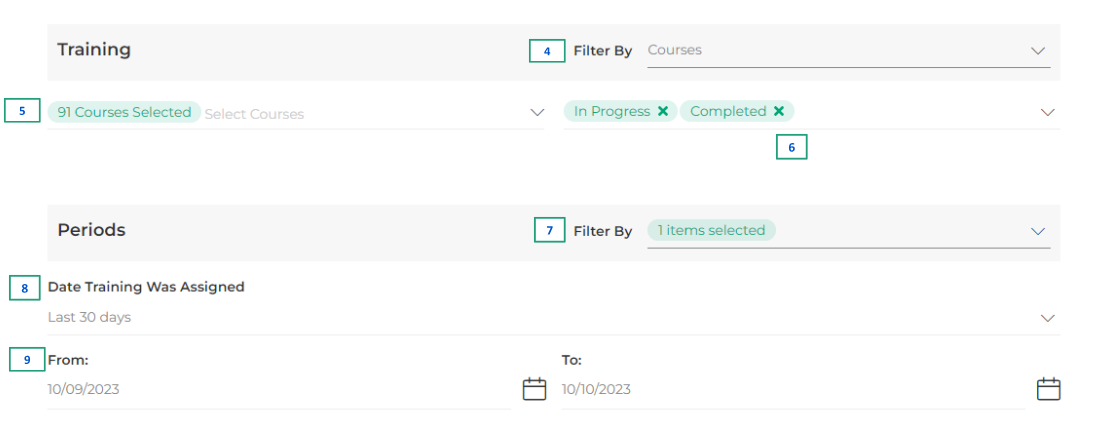 Training Status Report – etrainu